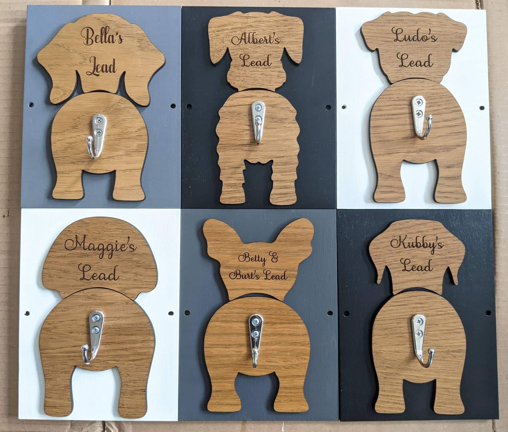 Personalised Lead Holder Engraved Lead Holder Dog Lead | Etsy