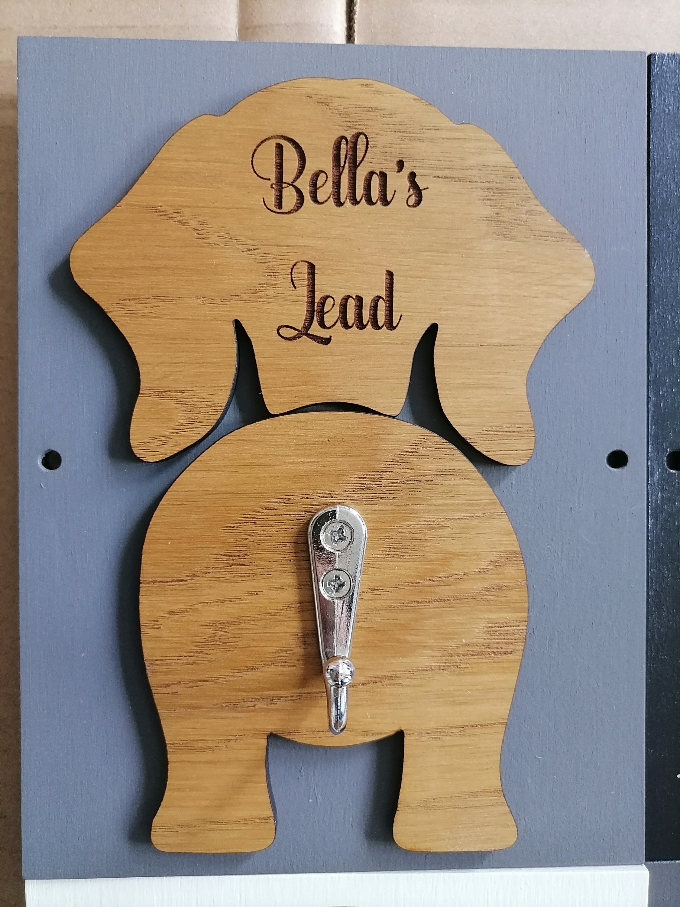 Personalised Lead Holder Engraved Lead Holder Dog Lead | Etsy