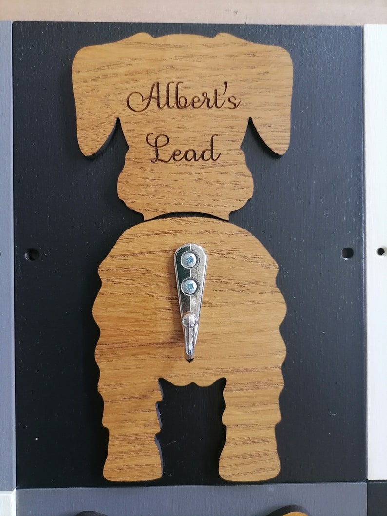 Personalised Lead Holder Engraved Lead Holder Dog Lead | Etsy