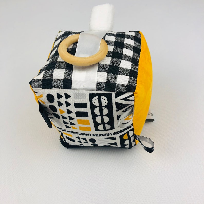 Sensory Baby Toy Black and White Baby Toy Soft Baby Block | Etsy