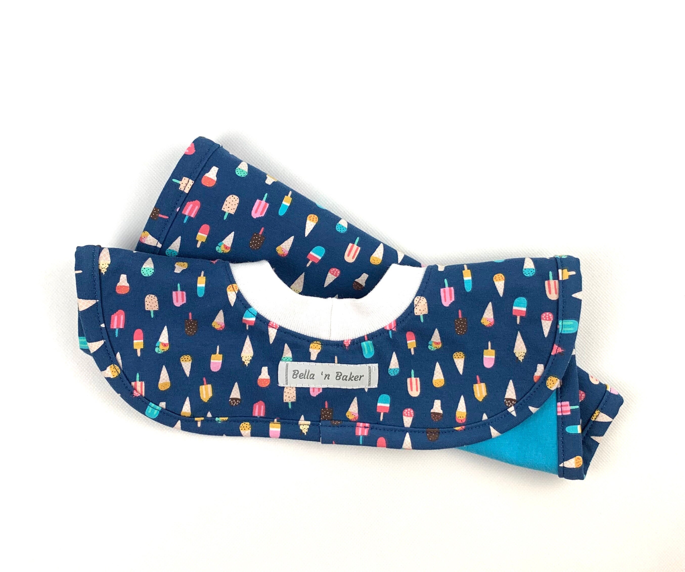 Pull Over Head Bib Reversible Pullover Baby or Toddler Bib - Etsy UK
