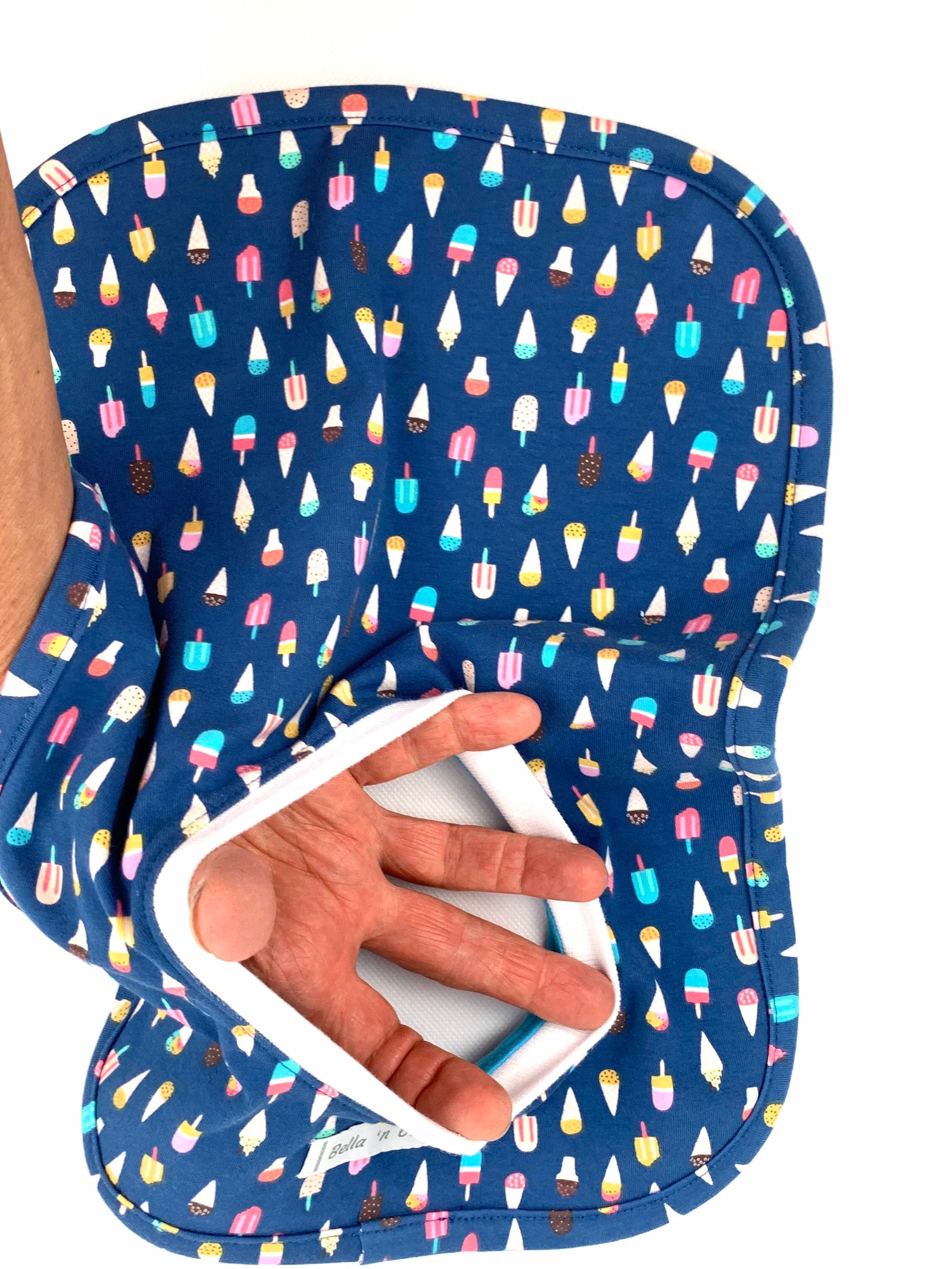 Pull Over Head Bib Reversible Pullover Baby or Toddler Bib - Etsy UK