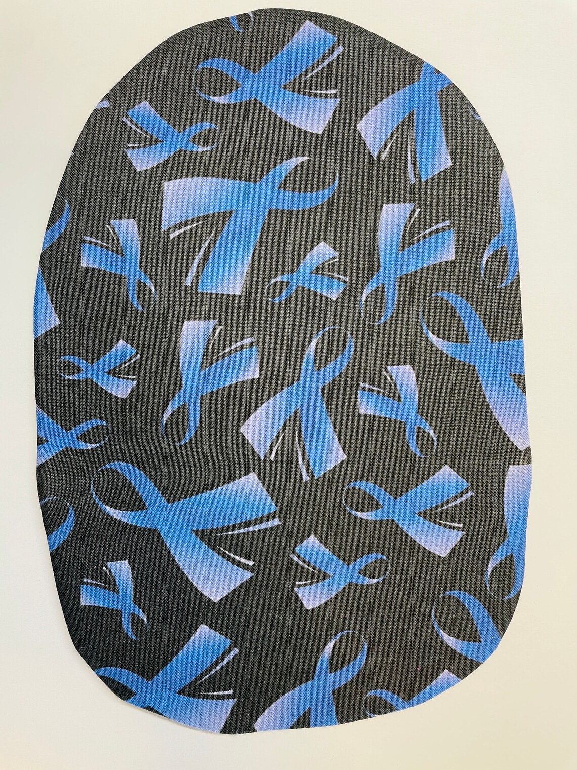 Custom Sizing Blue Ribbon/colon Cancer Awareness Ostomy Bag - Etsy