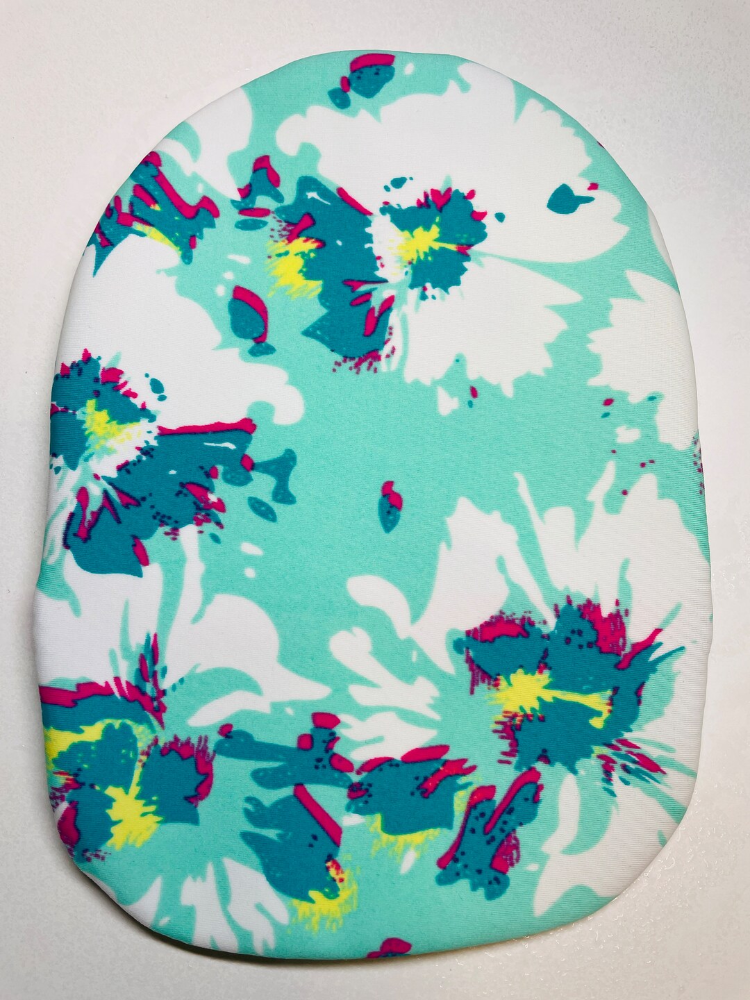 Custom Sizing! Mint Tropical Flowers Swim Suit Ostomy Cover - Etsy