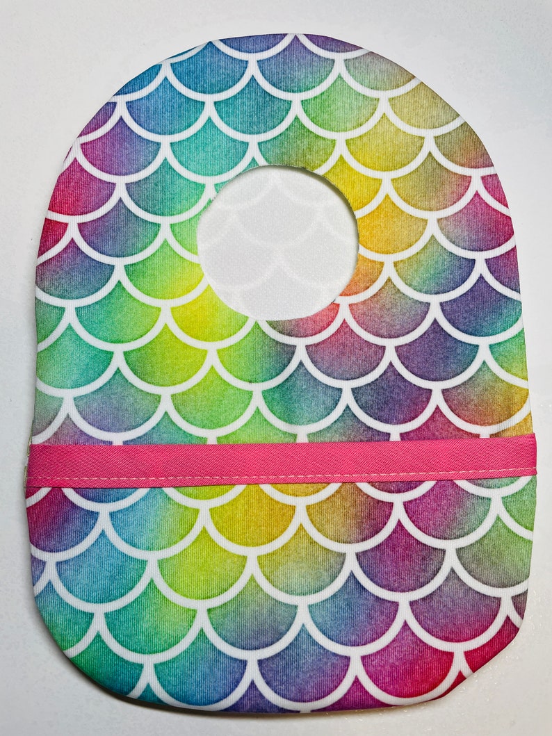Custom Sizing! Tropical Mermaid Swim Suit Ostomy Cover - Etsy