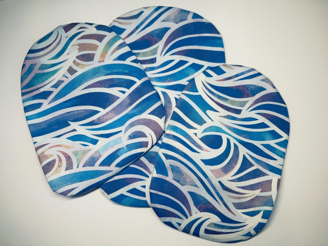 Custom Sizing! Ocean Waves Ostomy Bag Cover - Etsy