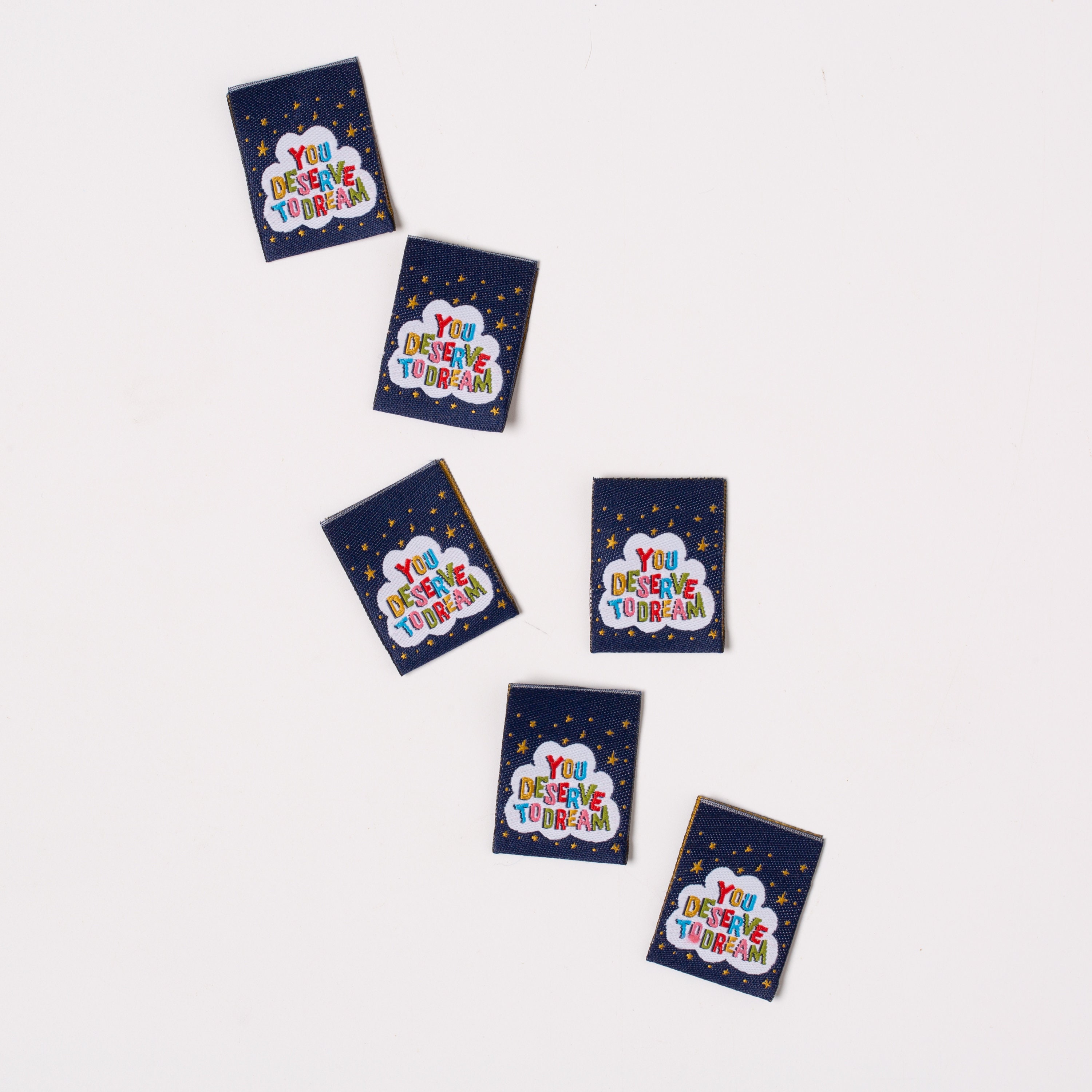 YOU DESERVE to DREAM - 6 Pack - Sewing Labels for Clothes and Gifts - Etsy