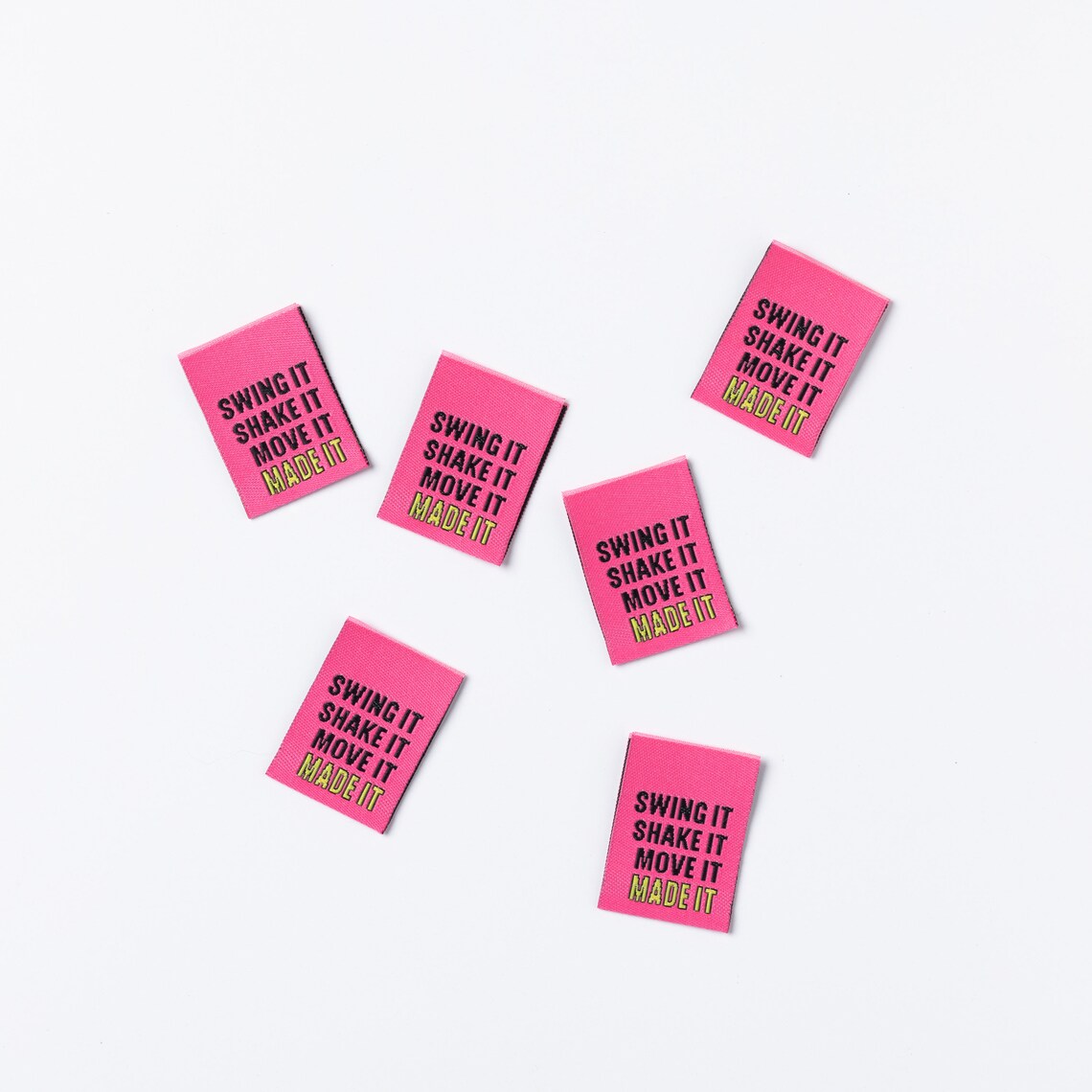 SWING IT - 6 Pack - Sewing Labels for Clothes and Gifts - Etsy