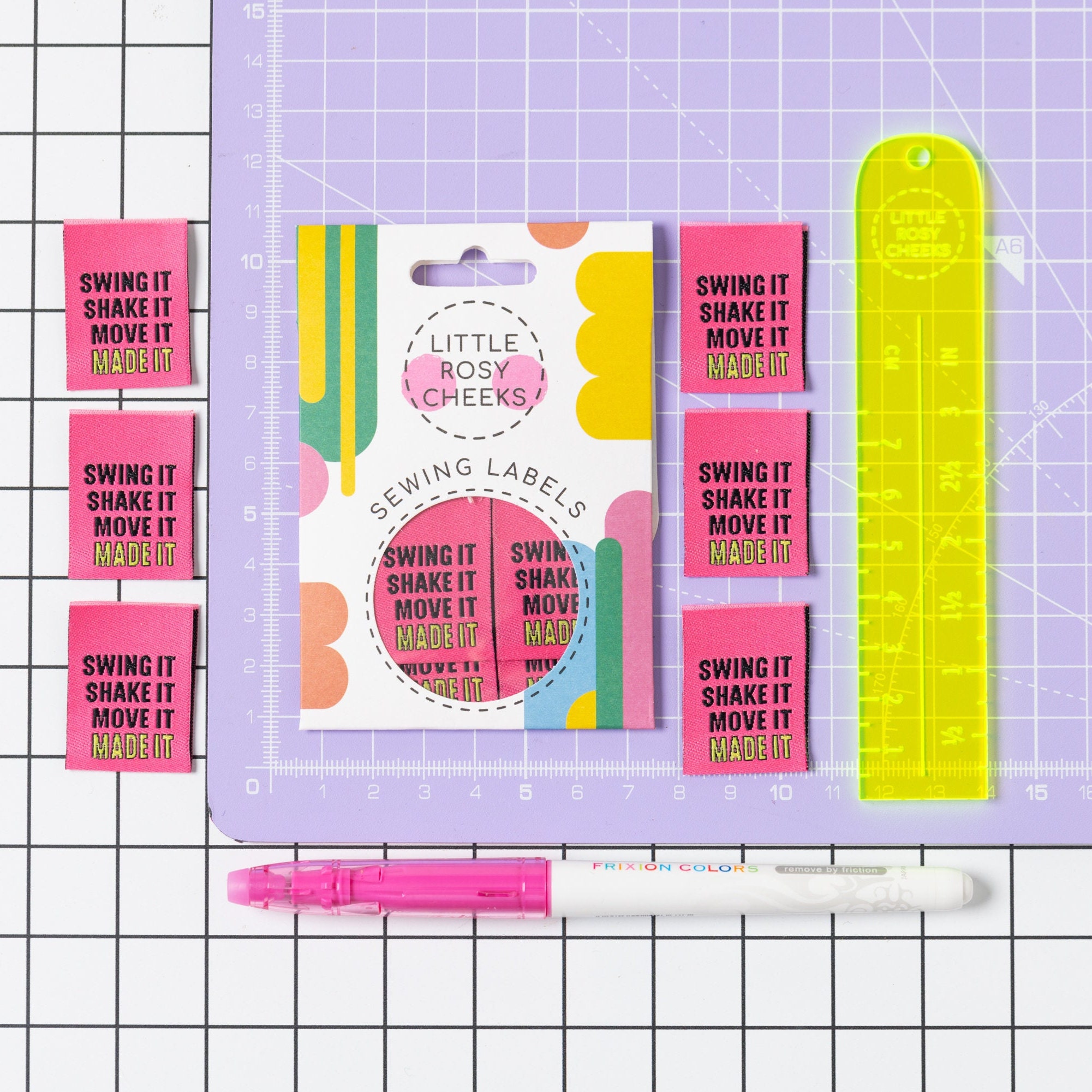 SWING IT - 6 Pack - Sewing Labels for Clothes and Gifts - Etsy