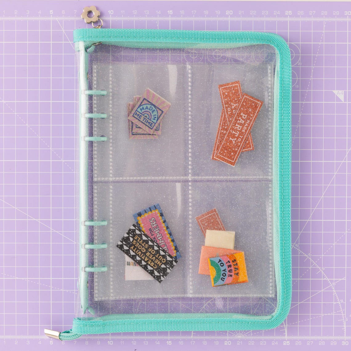 LABEL STASH FOLDER *green* - Sewing Labels & Notions Organiser - Etsy