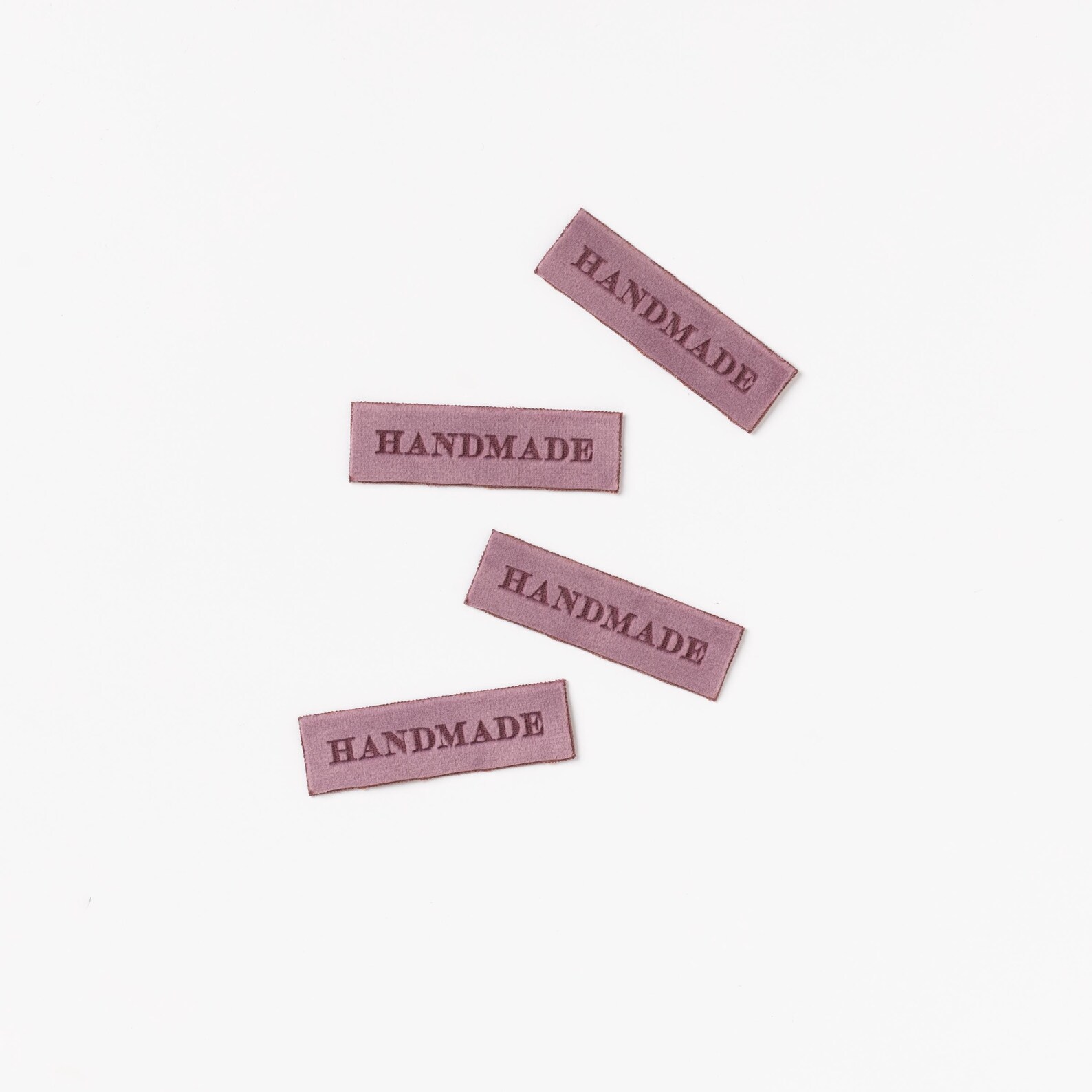 HANDMADE - 4 Pack - VELVET Sewing Labels for Clothes and Gifts - Etsy