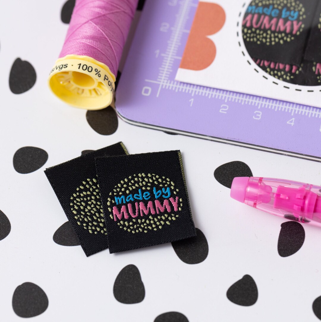 MADE BY MUMMY Pack of 6 Sewing Labels - Etsy