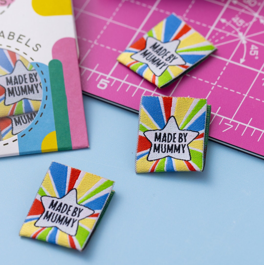 MUMMY'S STAR - 6 Pack - Sewing Labels for Clothes and Gifts - Etsy
