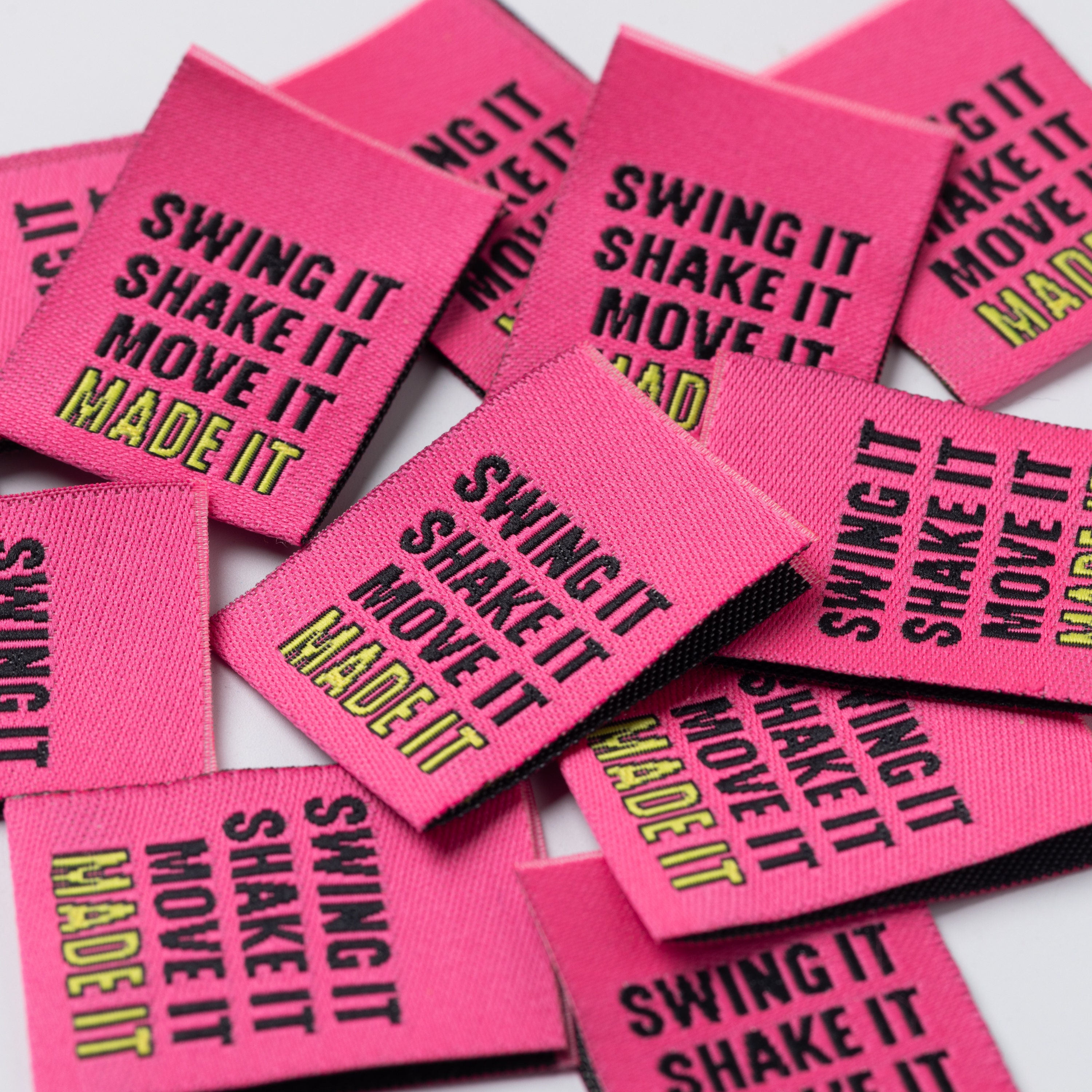 SWING IT - 6 Pack - Sewing Labels for Clothes and Gifts - Etsy
