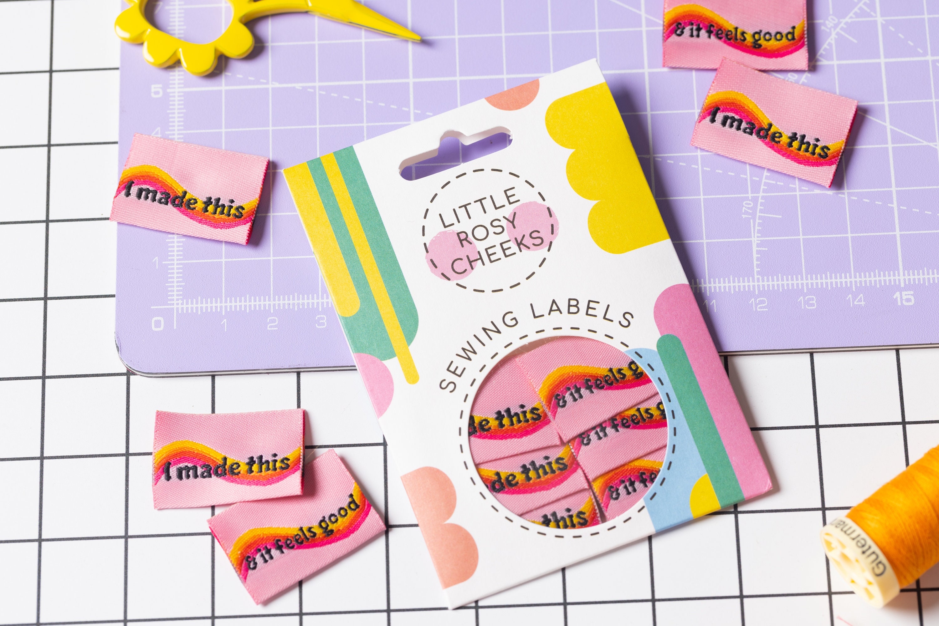 IT FEELS GOOD - 6 Pack - Sewing Labels for Clothes and Gifts - Etsy