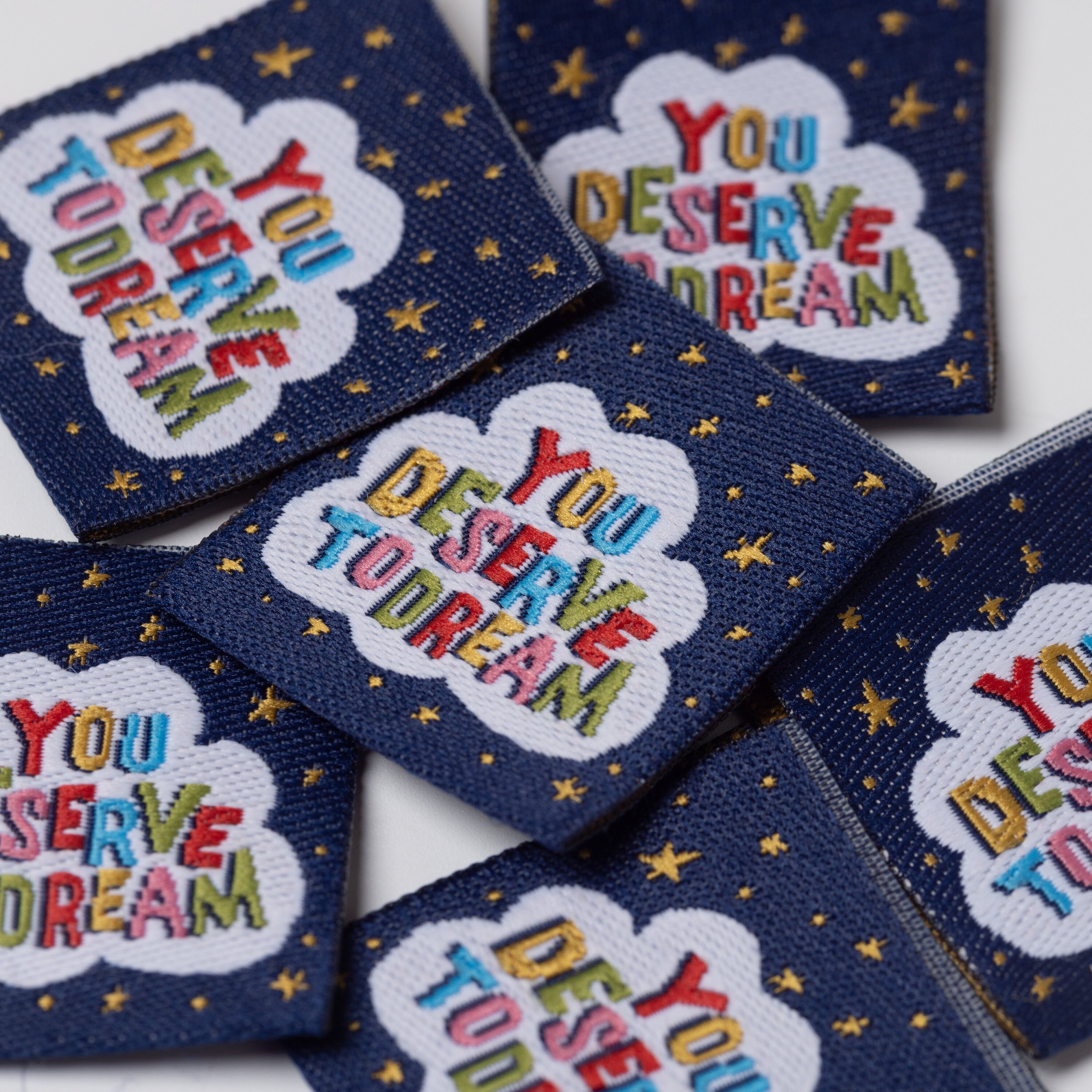 YOU DESERVE to DREAM - 6 Pack - Sewing Labels for Clothes and Gifts - Etsy