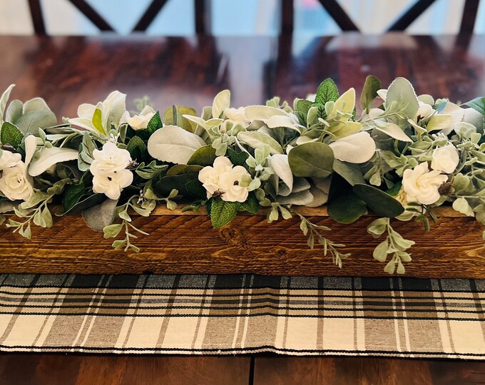 Gorgeous Wooden Centerpiece Box Set (includes Floral), Table Decor - Etsy