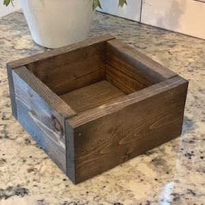 Rustic Wooden Boxes, Small, Medium, Large, Extra Large, Plant Container ...