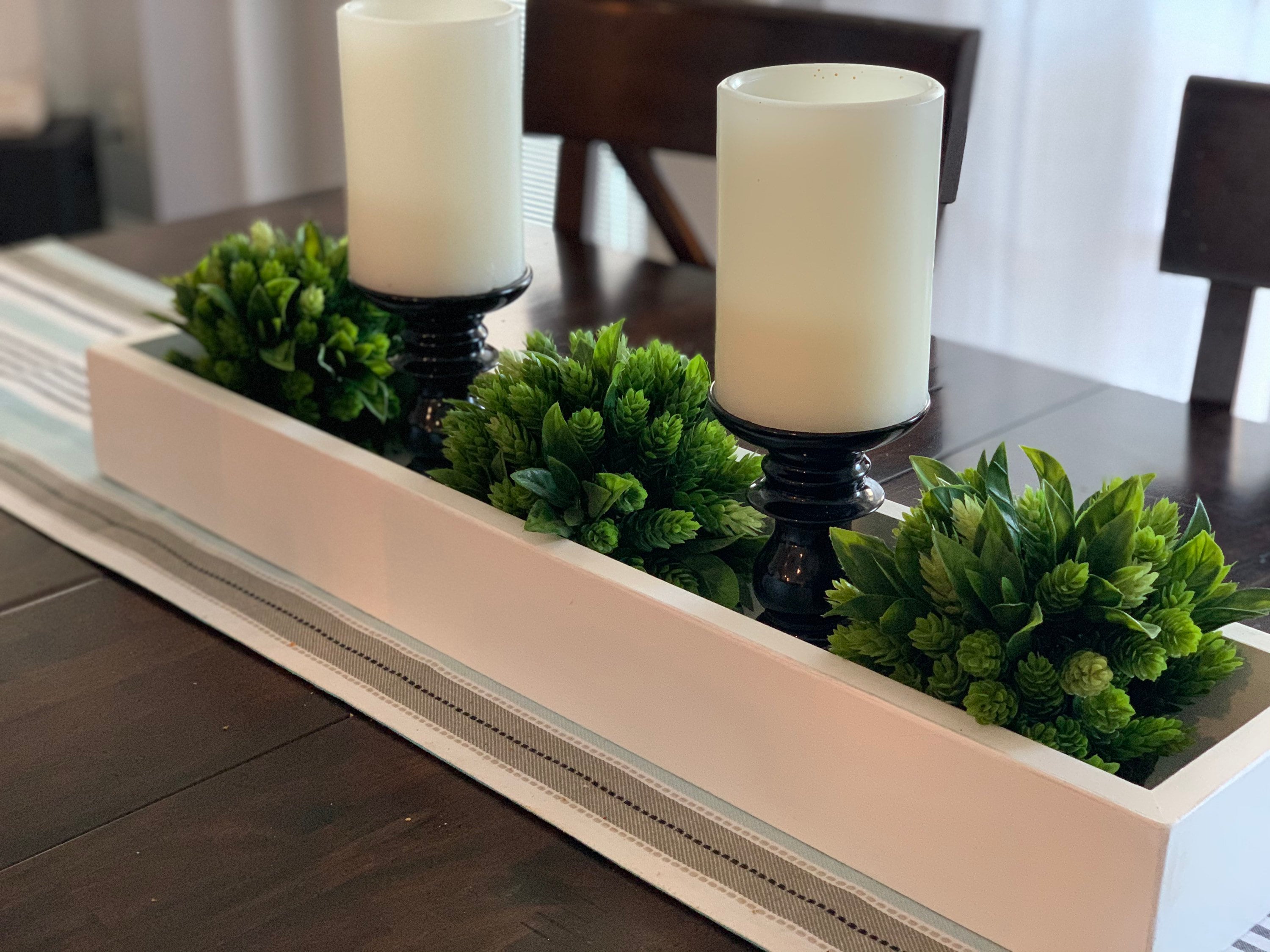 3ft Farmhouse Wooden Centerpiece Box box Only Centerpiece - Etsy