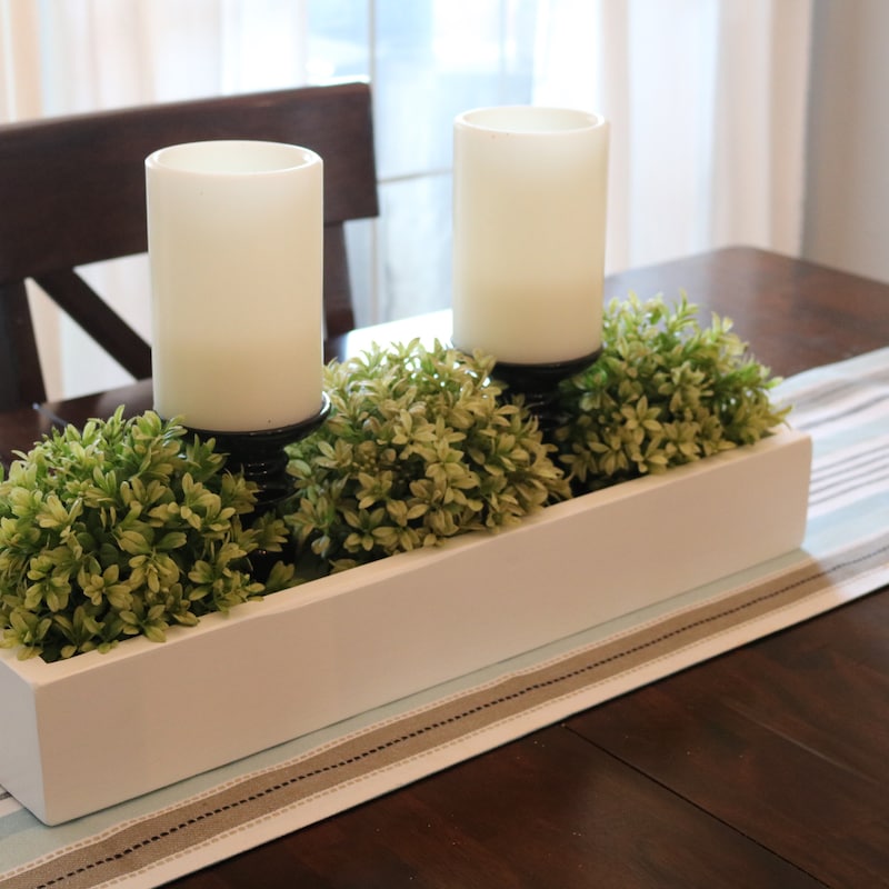 Wood Centerpiece Box - Etsy