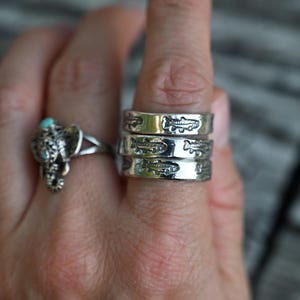 Sterling Silver Trout Fish Ring - Etsy