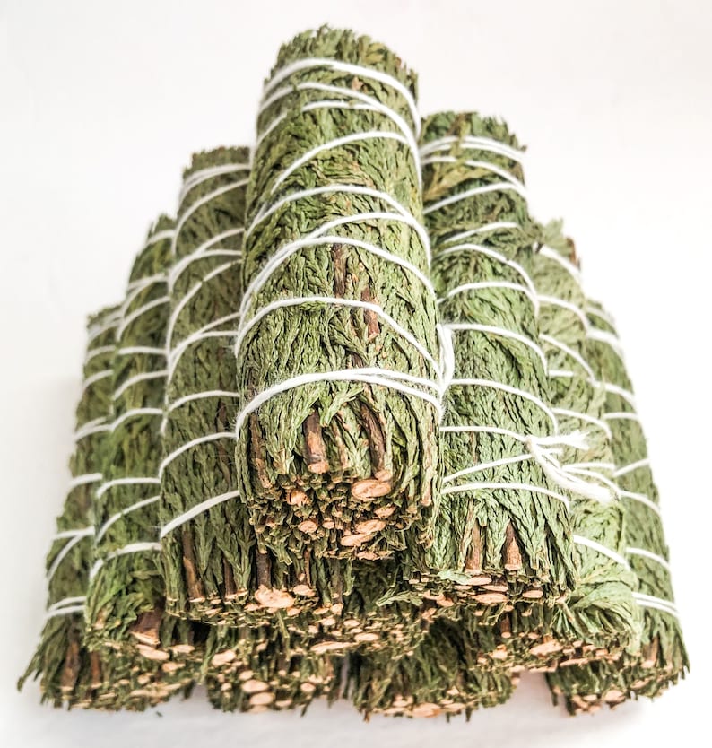 Cedar Smudge 4 Inch Stick for Smudging House Cleansing | Etsy