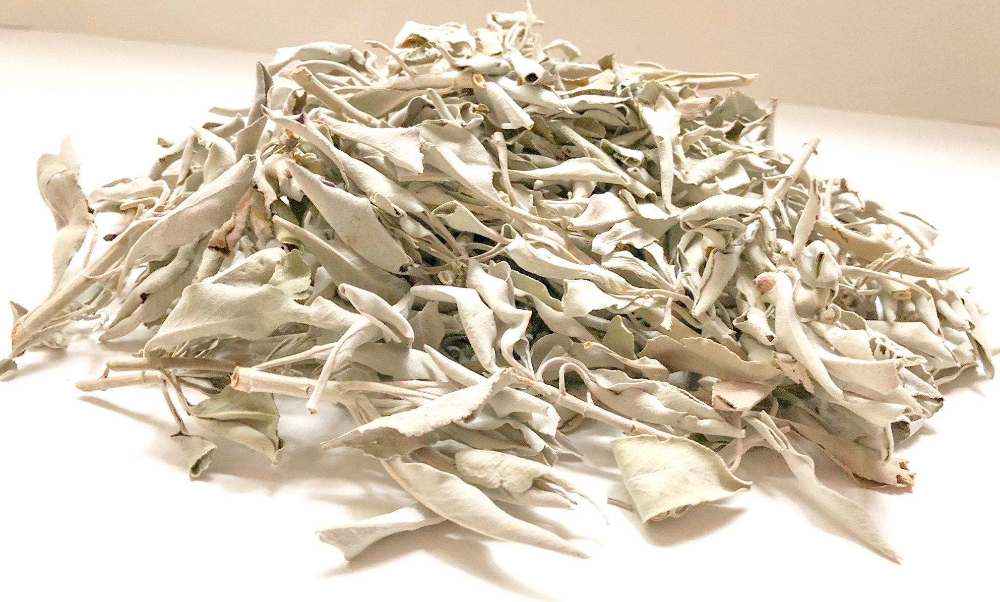 White Sage Leaves Clusters Dried 1 oz Natural Incense ideal | Etsy