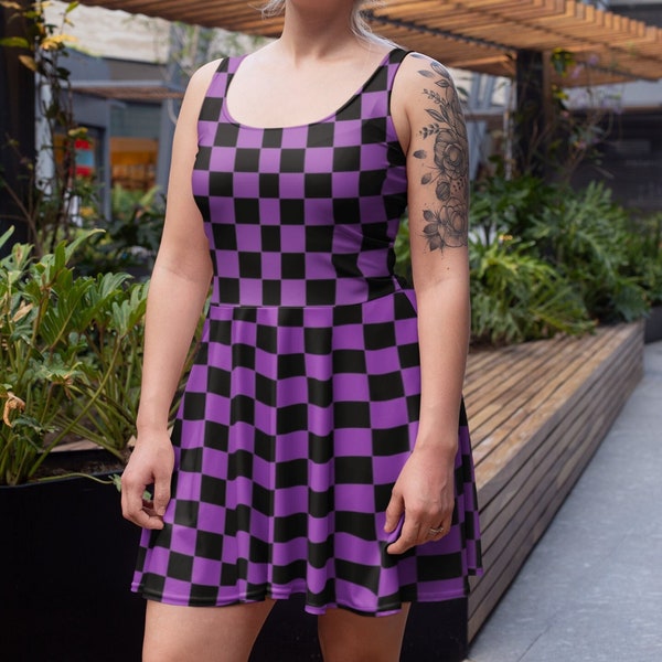 Chess Board Dress - Etsy