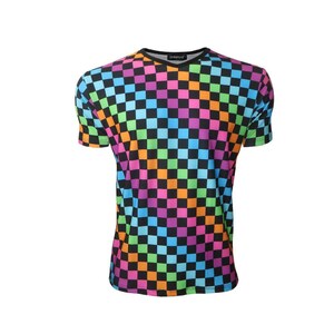 Men's Rainbow Multicolour Checker Board Checker Squares - Etsy UK