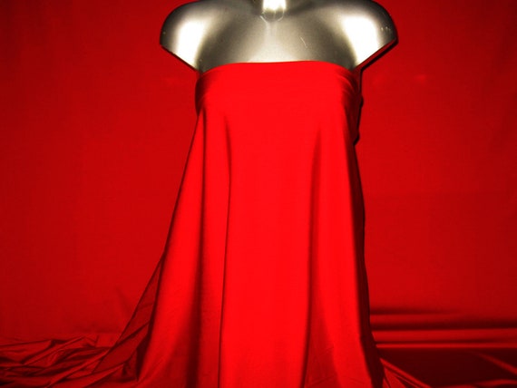 Neon Red Fabric