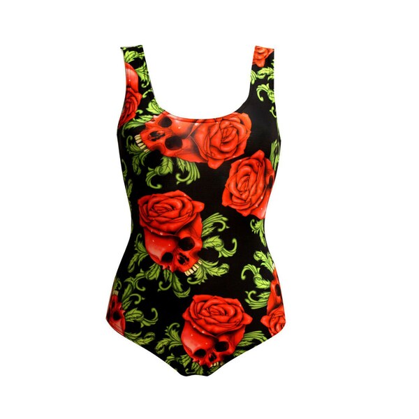 Gothic Swimsuit - Etsy