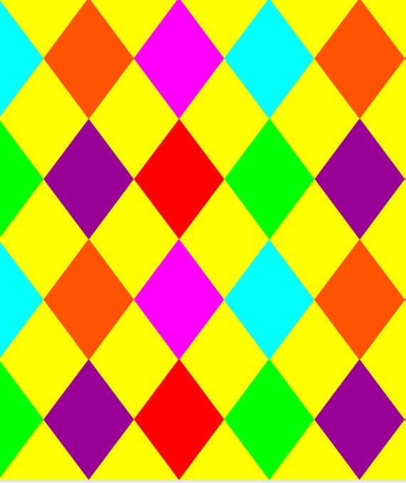 Rainbow Diamonds Background