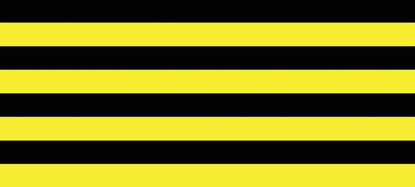 Yellow Horizontal Stripes