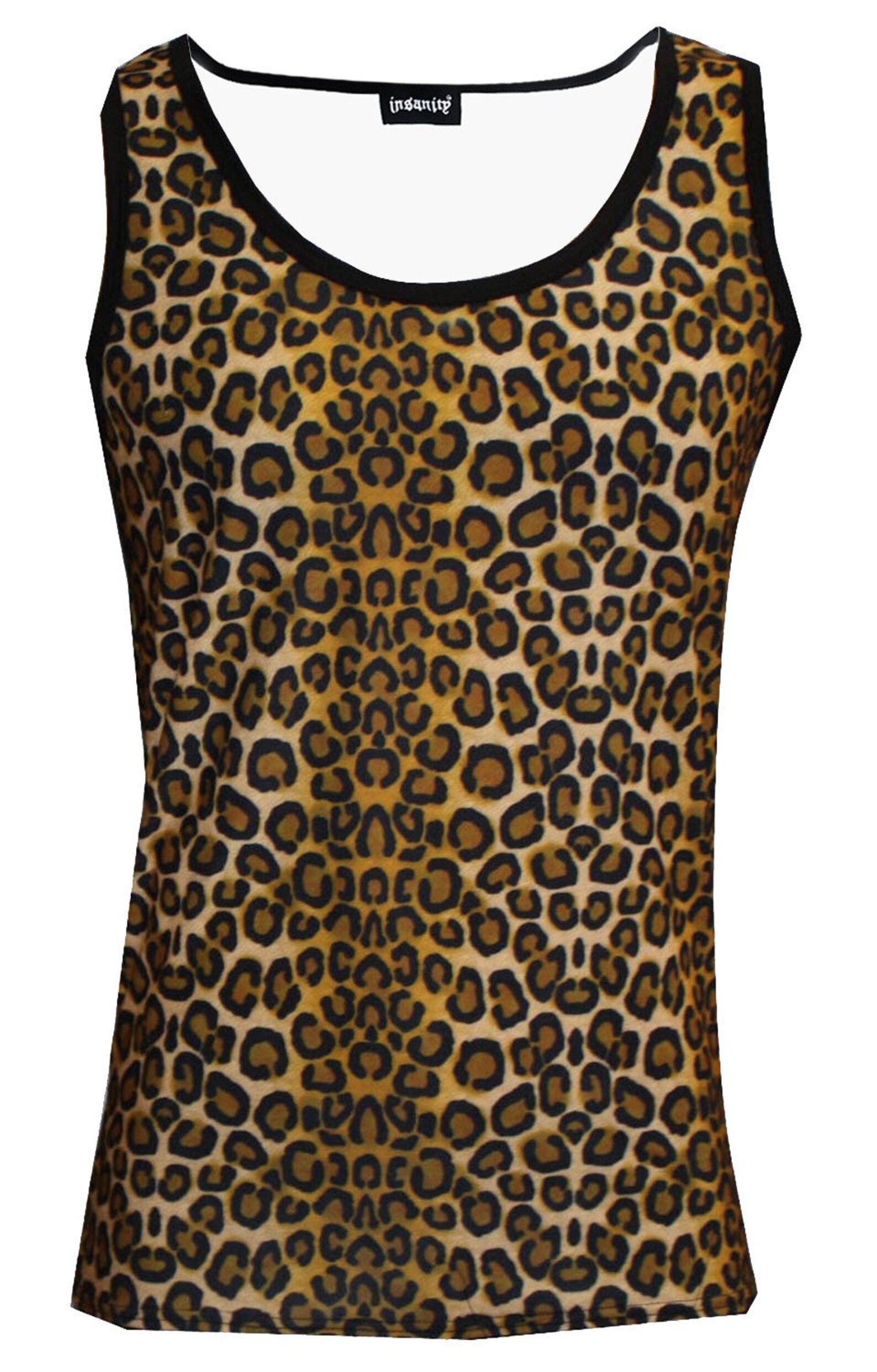 Men's Original Leopard Animal Printed Vest Top - Etsy UK