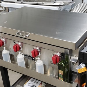 Camp Chef FTG 600 Griddle Cover & Bottle Tray - Etsy