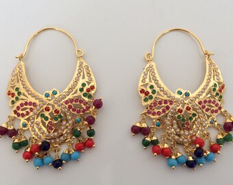 Punjabi earrings | Etsy