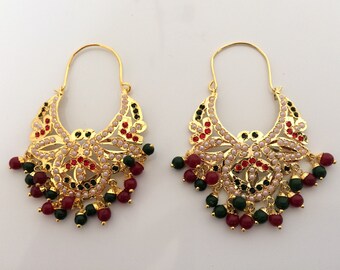 Punjabi earrings | Etsy