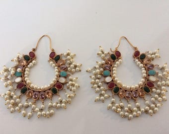 Punjabi earrings | Etsy