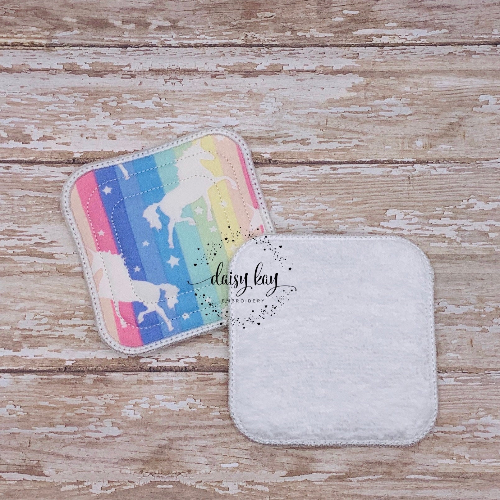 ITH Reusable Square Make-up Remover Pads Embroidery Design, in the Hoop ...