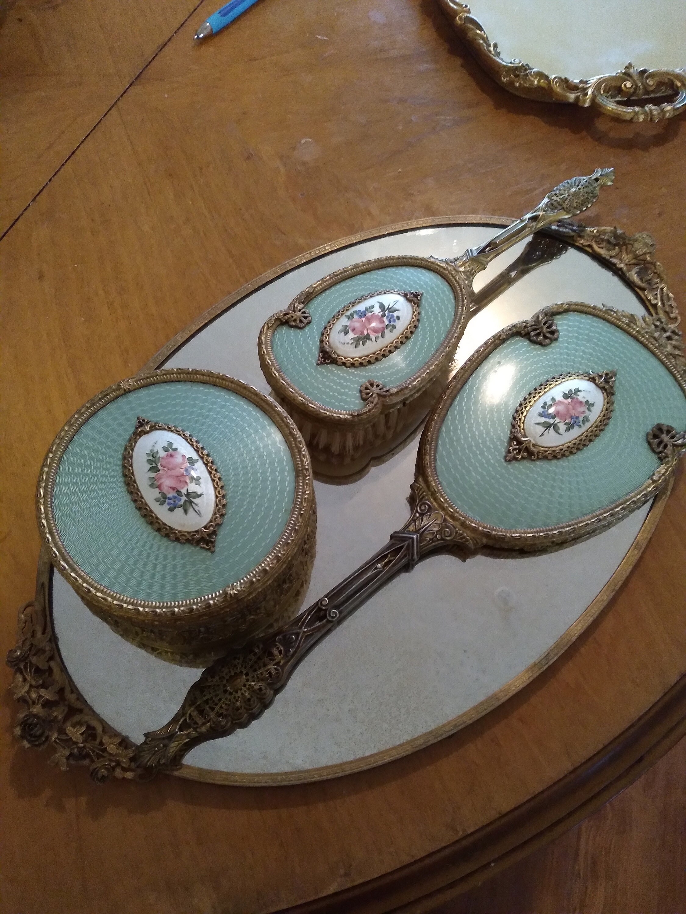 Antique Vanity Tray - Etsy