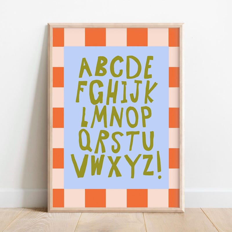 Nursery Decor Checkered - Etsy