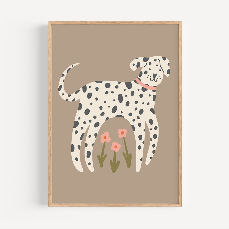 Dalmatian Print - Etsy