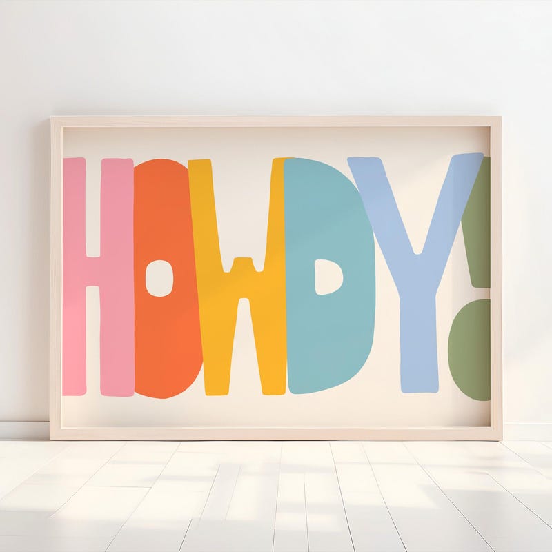 Funky Toddler Prints - Etsy