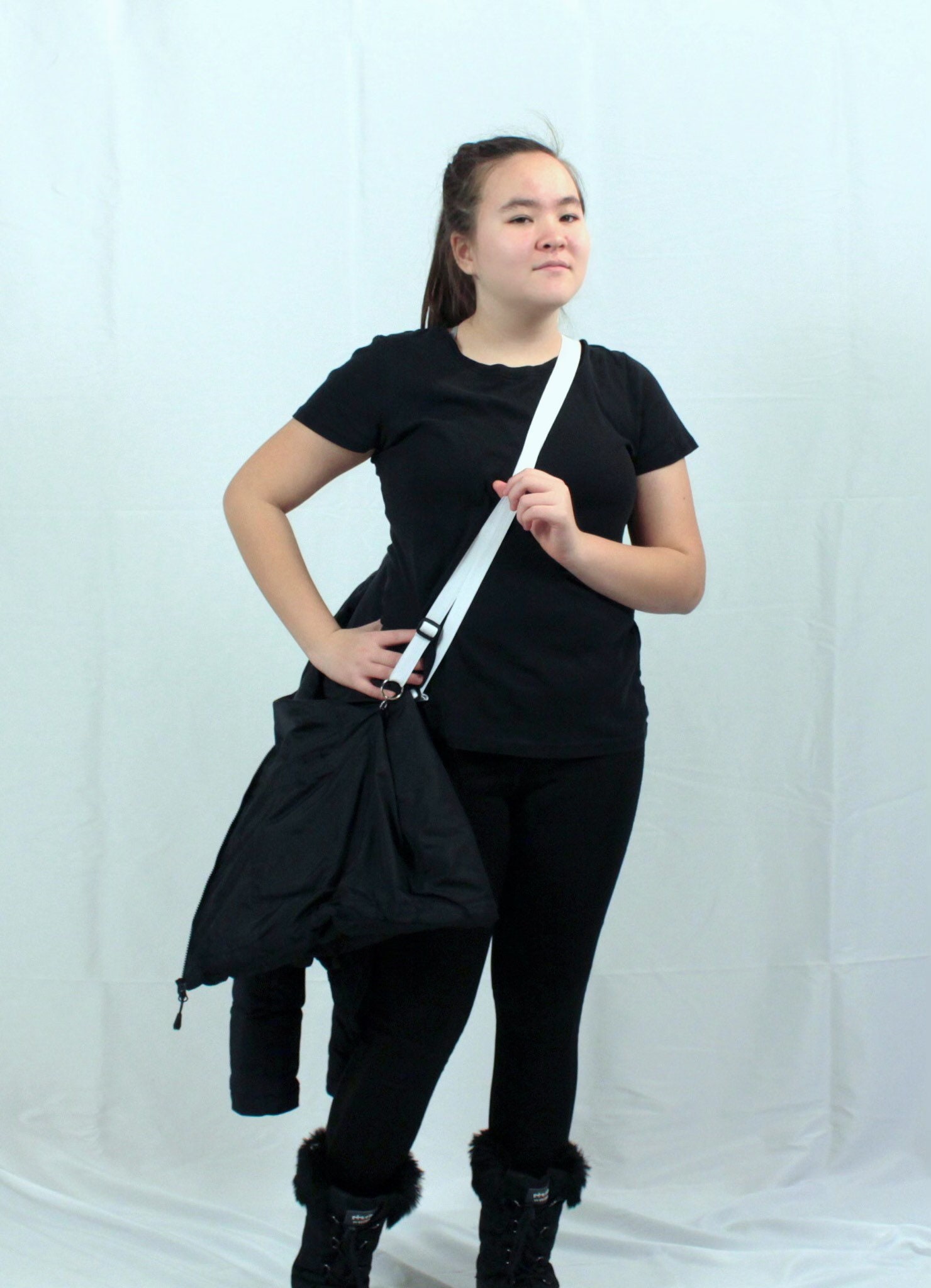 Jacket Strap - Hands Free Jacket Carrier - White - Etsy