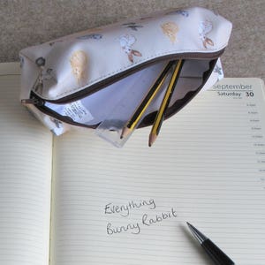 Rabbit Pencil Case - Etsy
