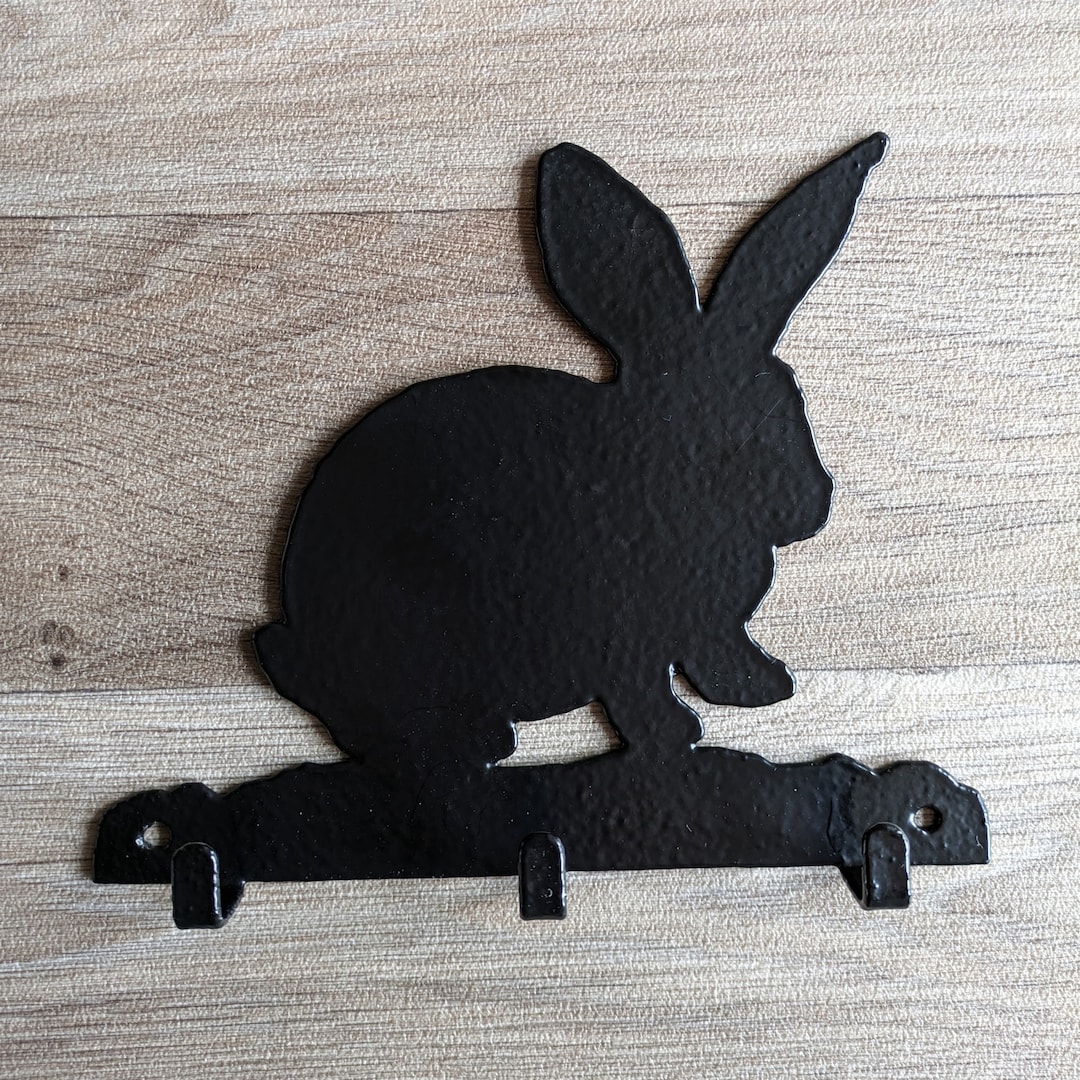 Rabbit Key Hook, Key Rack, Rabbit Homewares, Rabbit Gifts, Bunny Gifts ...
