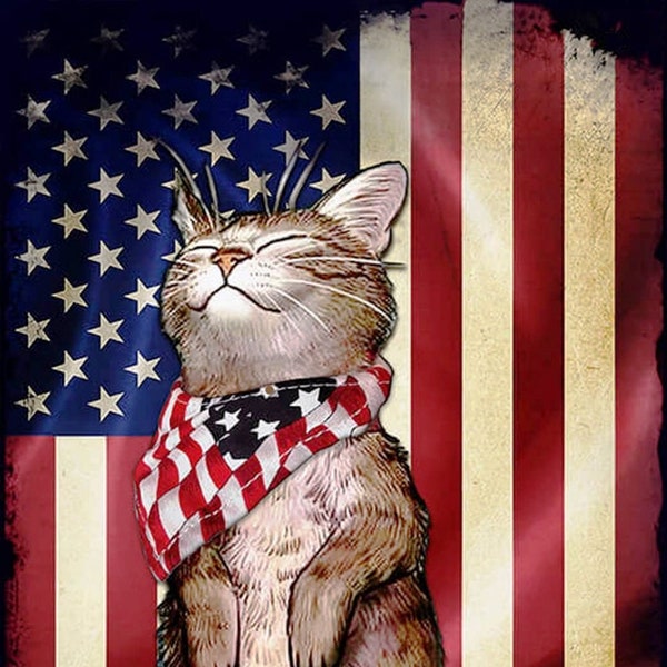 Cat Flag - Etsy