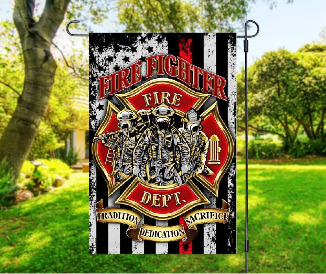 Firefighter Tradition Dedication Sacrifice Sublimated Double - Etsy