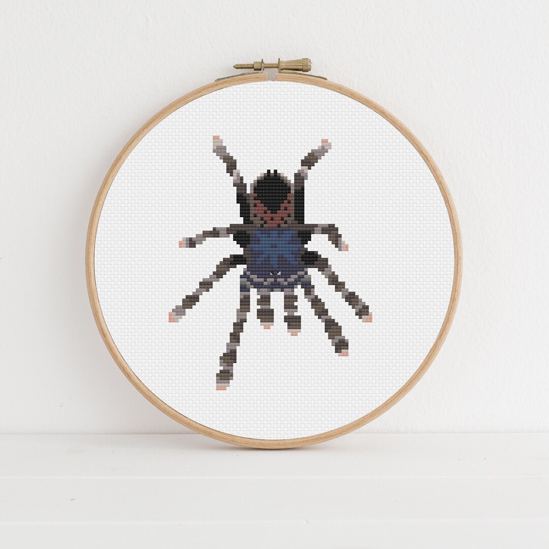 Tarantula / Spider Cross Stitch Pattern: Instant Digital Download, PDF ...
