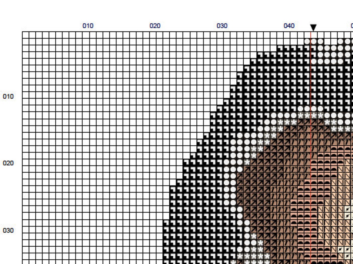 Bruce Willis Modern Cross Stitch Pattern / Moonlighting's - Etsy